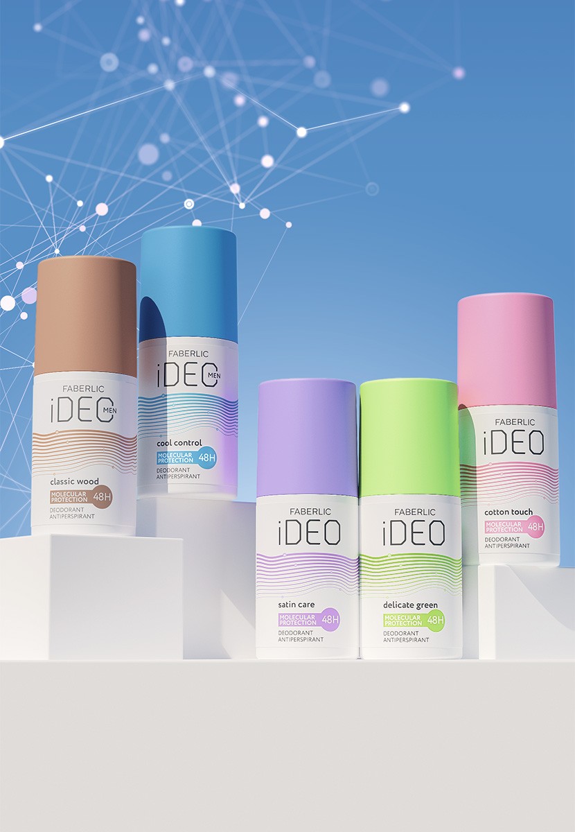 Дезодорант-антиперспирант Delicate Green