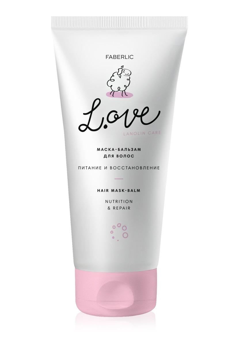 Purchase L.OVE Nutrition & Repair Hair Mask-Balm 2732 at 199 руб — Faberlic Online Store.